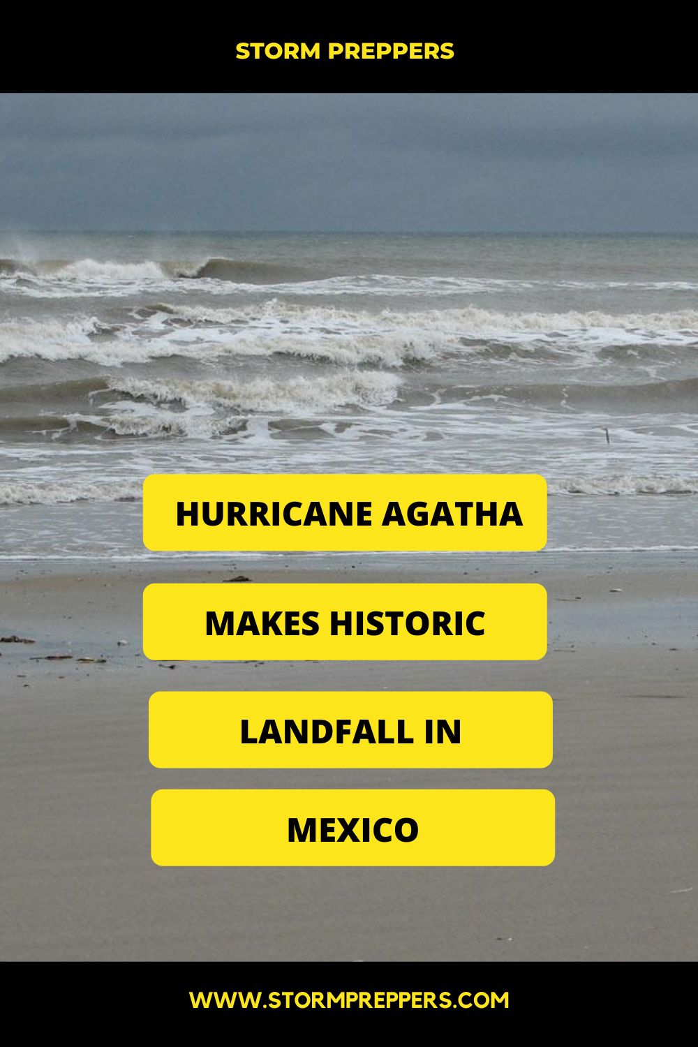 Hurricane Agatha Makes Historic Landfall in Mexico | Storm Preppers
